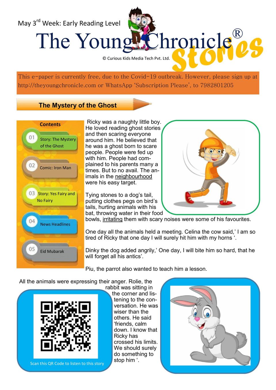 Get digital access to The Young Chronicle - Early Reading Level ...