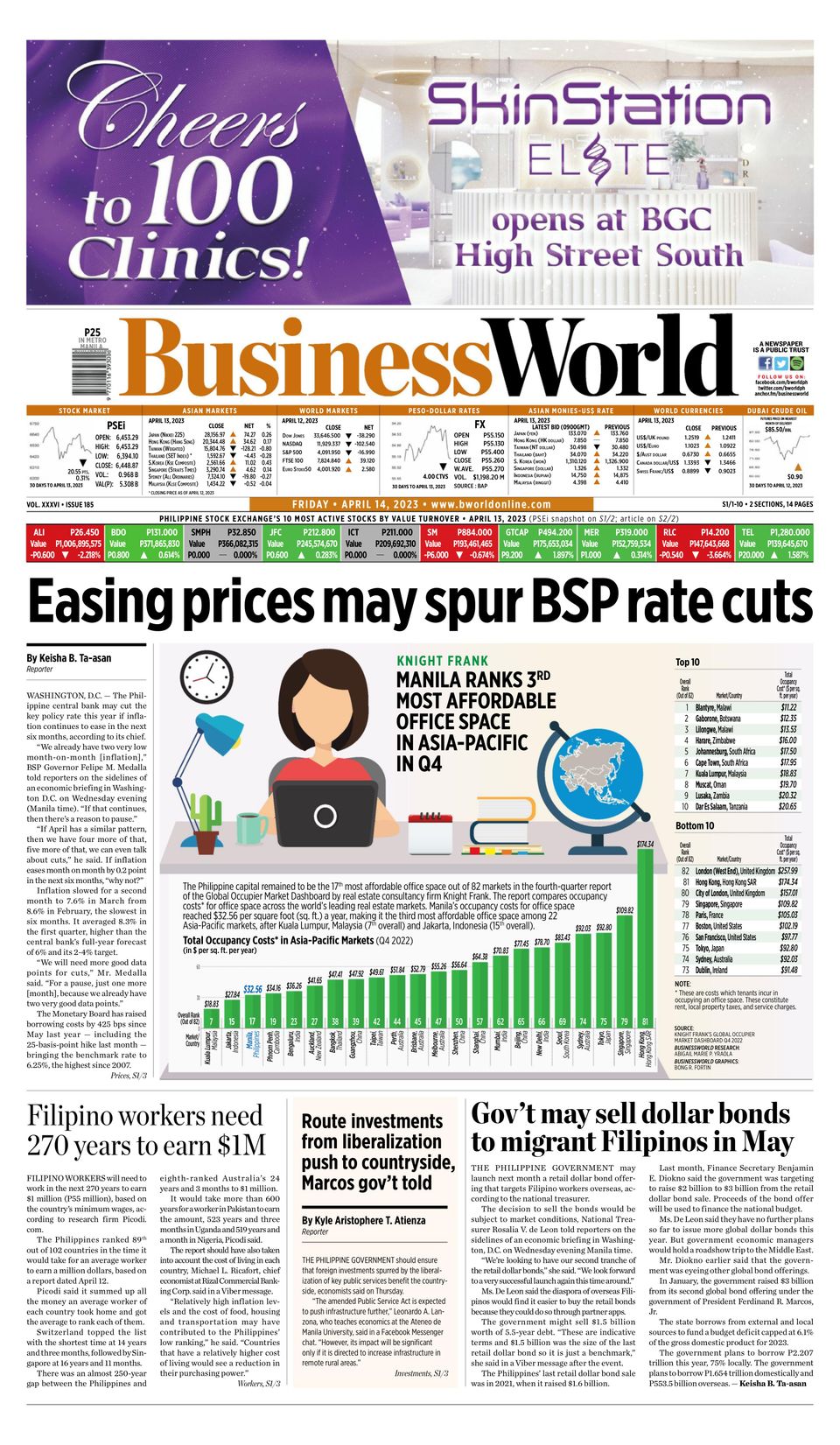 Get digital access to Business World Philippines - April 14, 2023 issue ...
