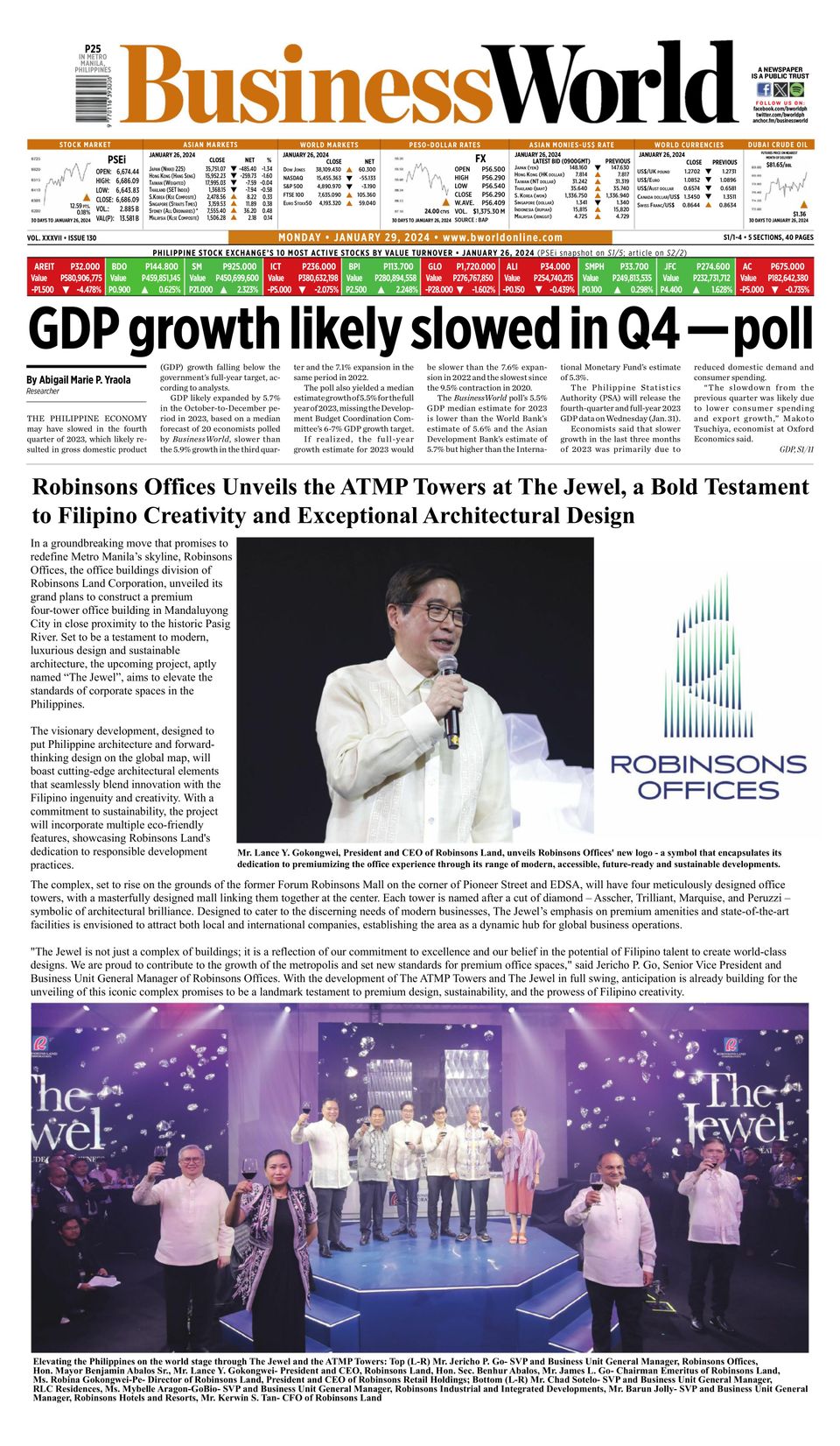 Get digital access to Business World Philippines - January 29, 2024 ...