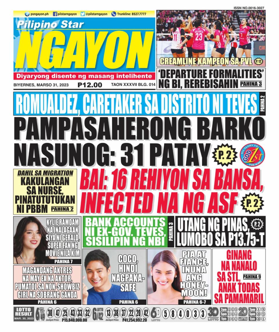 Pilipino Star Ngayon Newspaper - Get your Digital Subscription