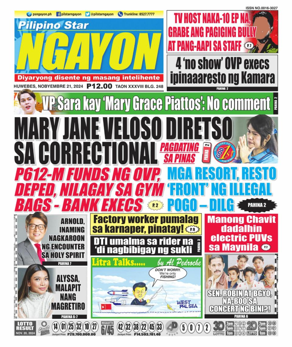 Get digital access to Pilipino Star Ngayon - November 21, 2024 issue | Magzter.com