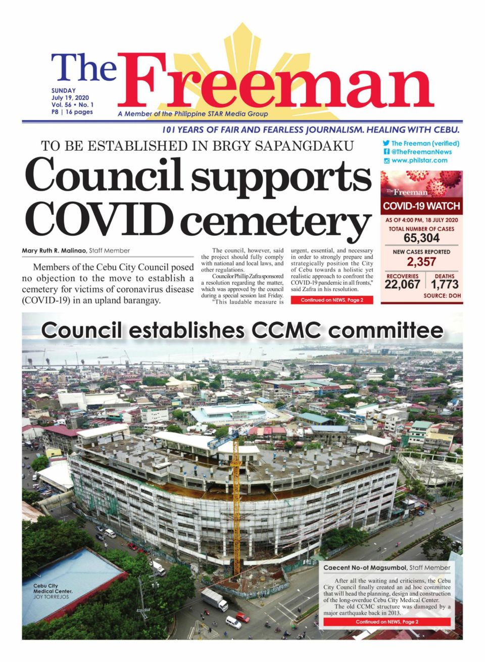 The Freeman-July 19, 2020 Newspaper - Get your Digital Subscription
