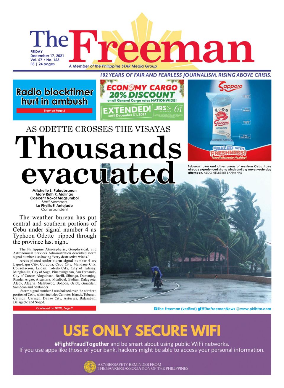The Freeman-December 17, 2021 Newspaper - Get your Digital Subscription
