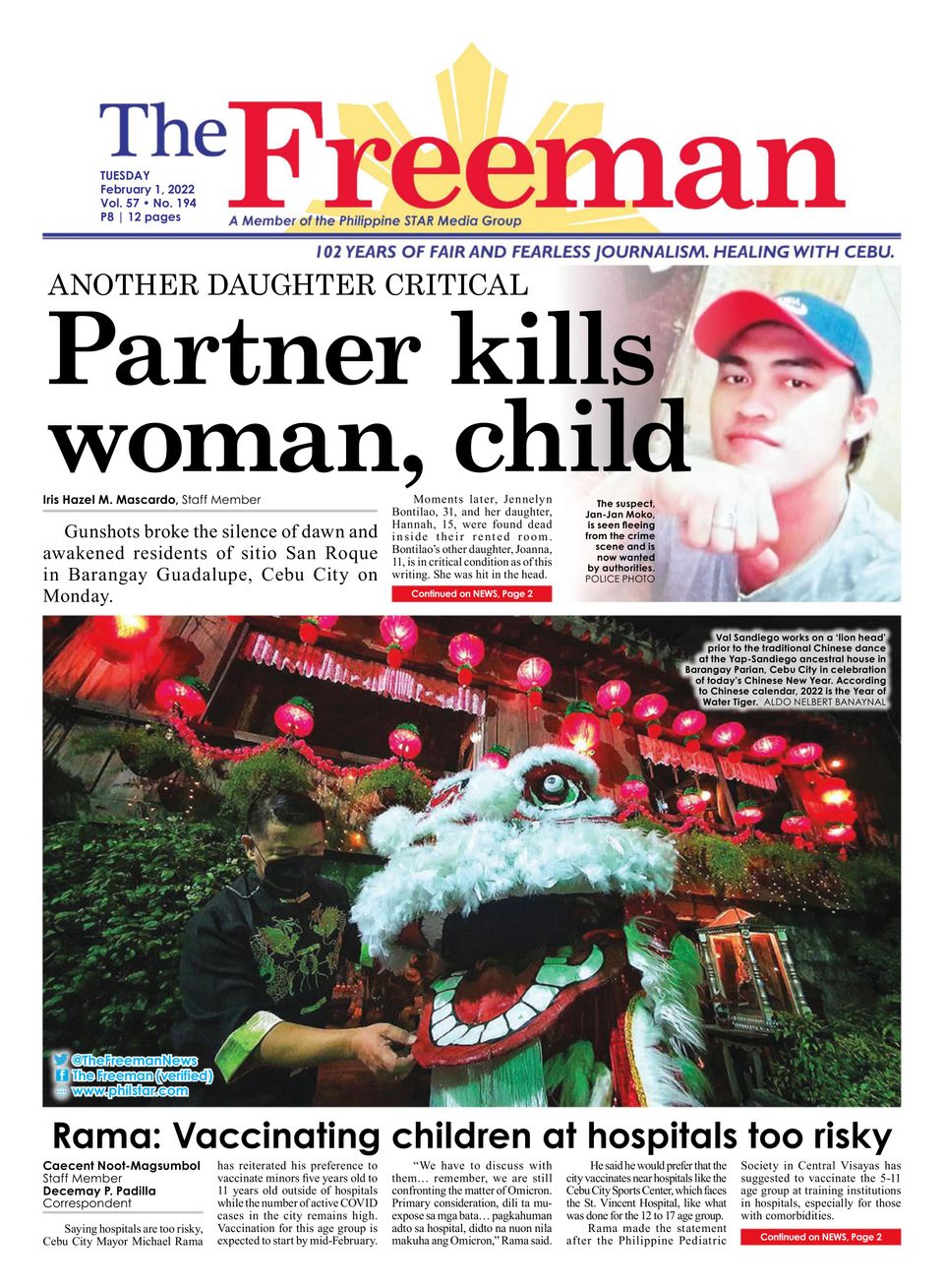 The Freeman-February 01, 2022 Newspaper - Get your Digital Subscription
