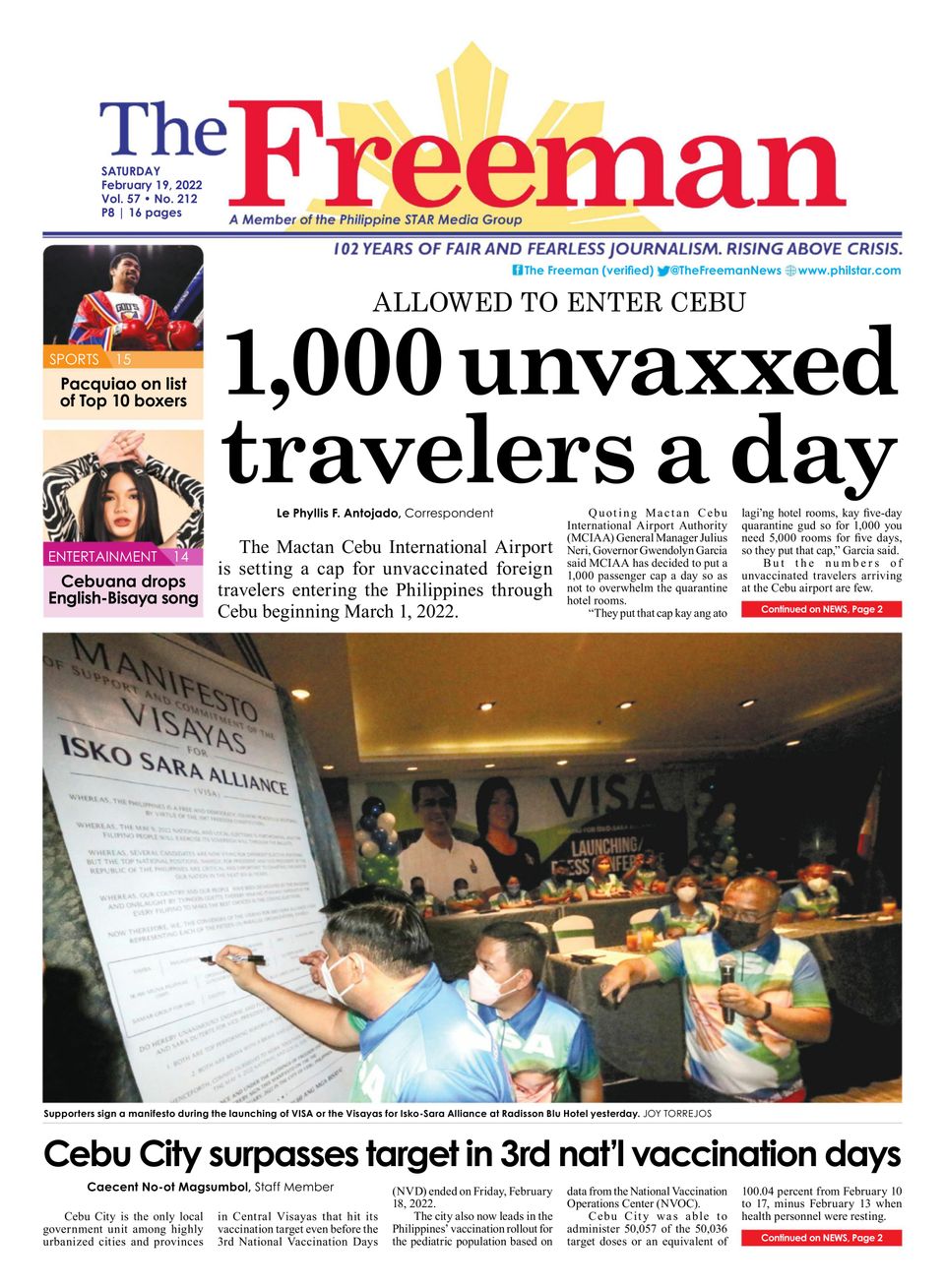 Get digital access to The Freeman - February 19, 2022 issue | Magzter.com