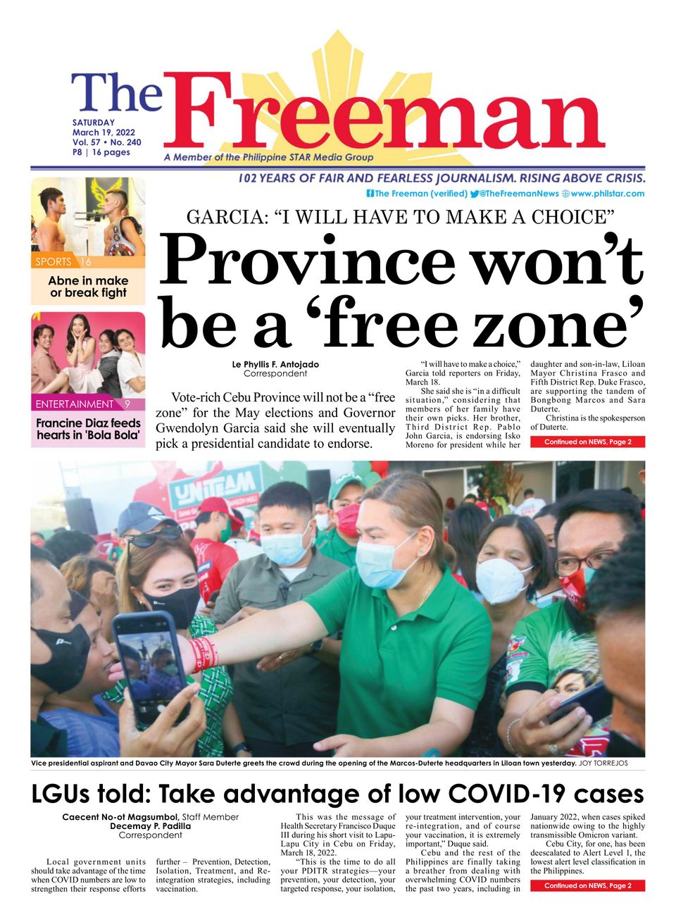 Get digital access to The Freeman - March 19, 2022 issue | Magzter.com