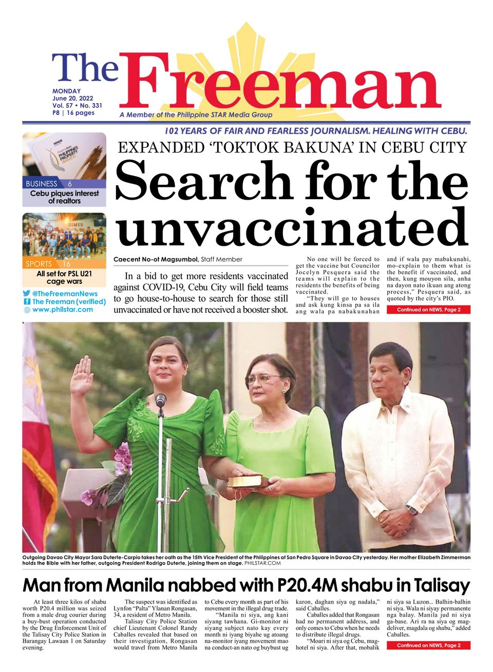 The Freeman-June 20, 2022 Newspaper - Get your Digital Subscription
