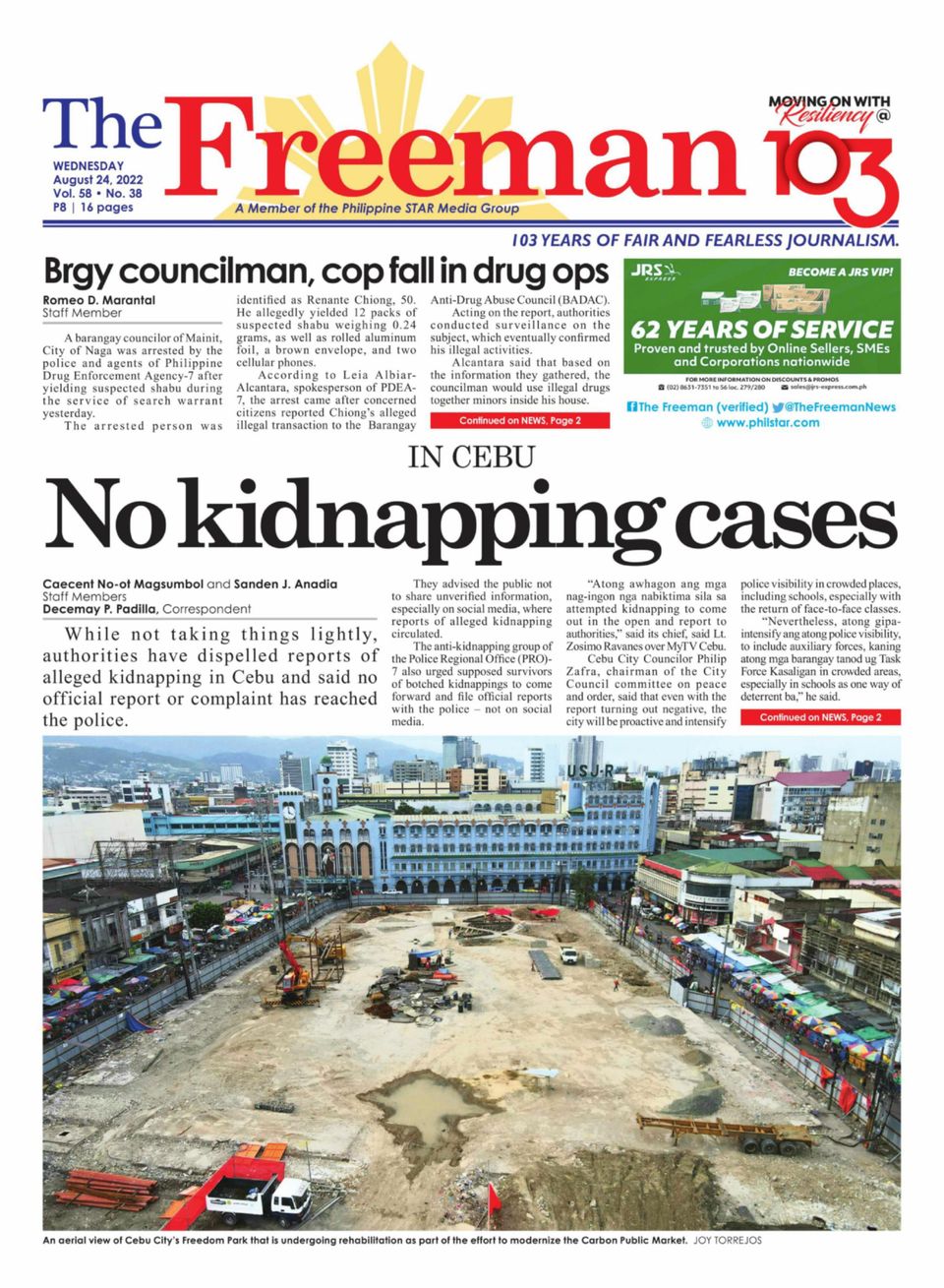 The Freeman-August 24, 2022 Newspaper - Get your Digital Subscription