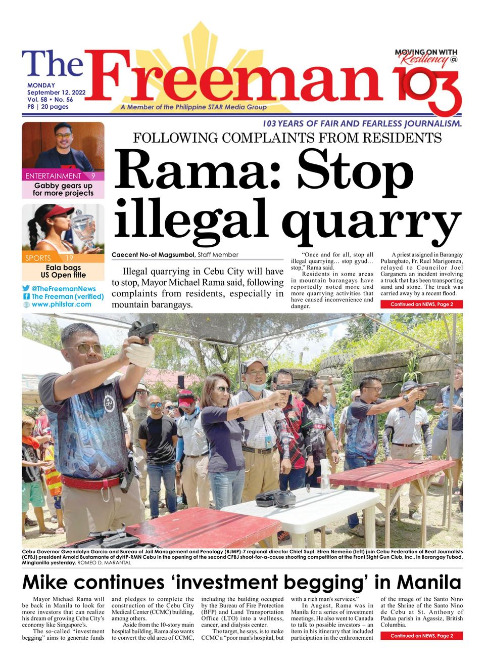 The Freeman-September 12, 2022 Newspaper - Get your Digital Subscription