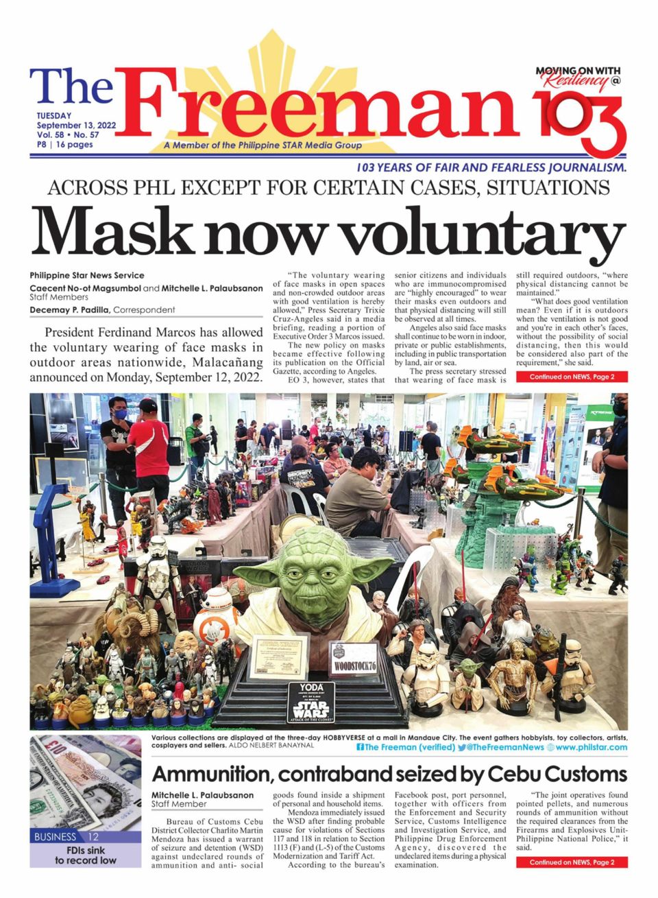 The Freeman-September 13, 2022 Newspaper - Get your Digital Subscription