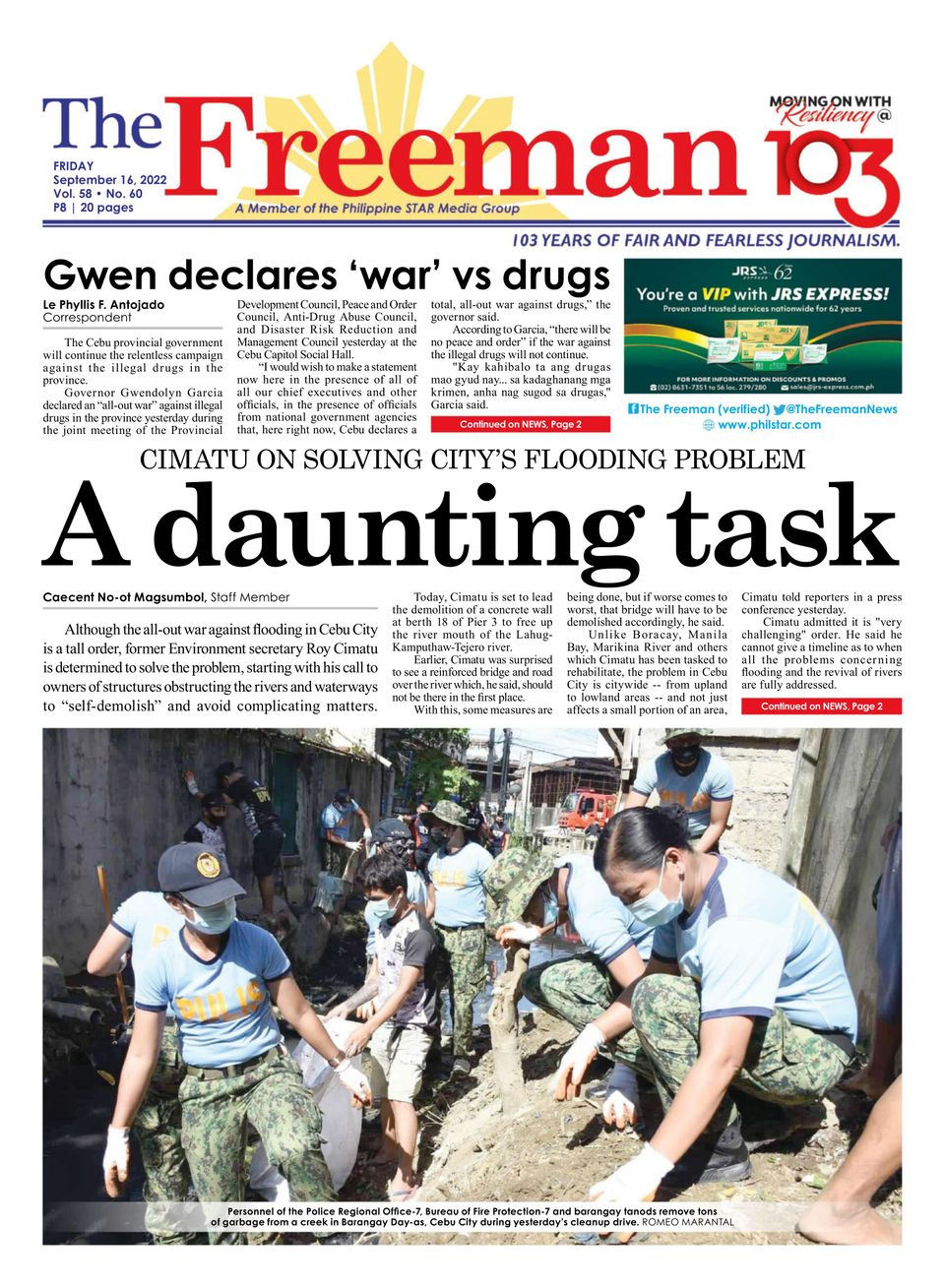 The Freeman-September 16, 2022 Newspaper - Get your Digital Subscription