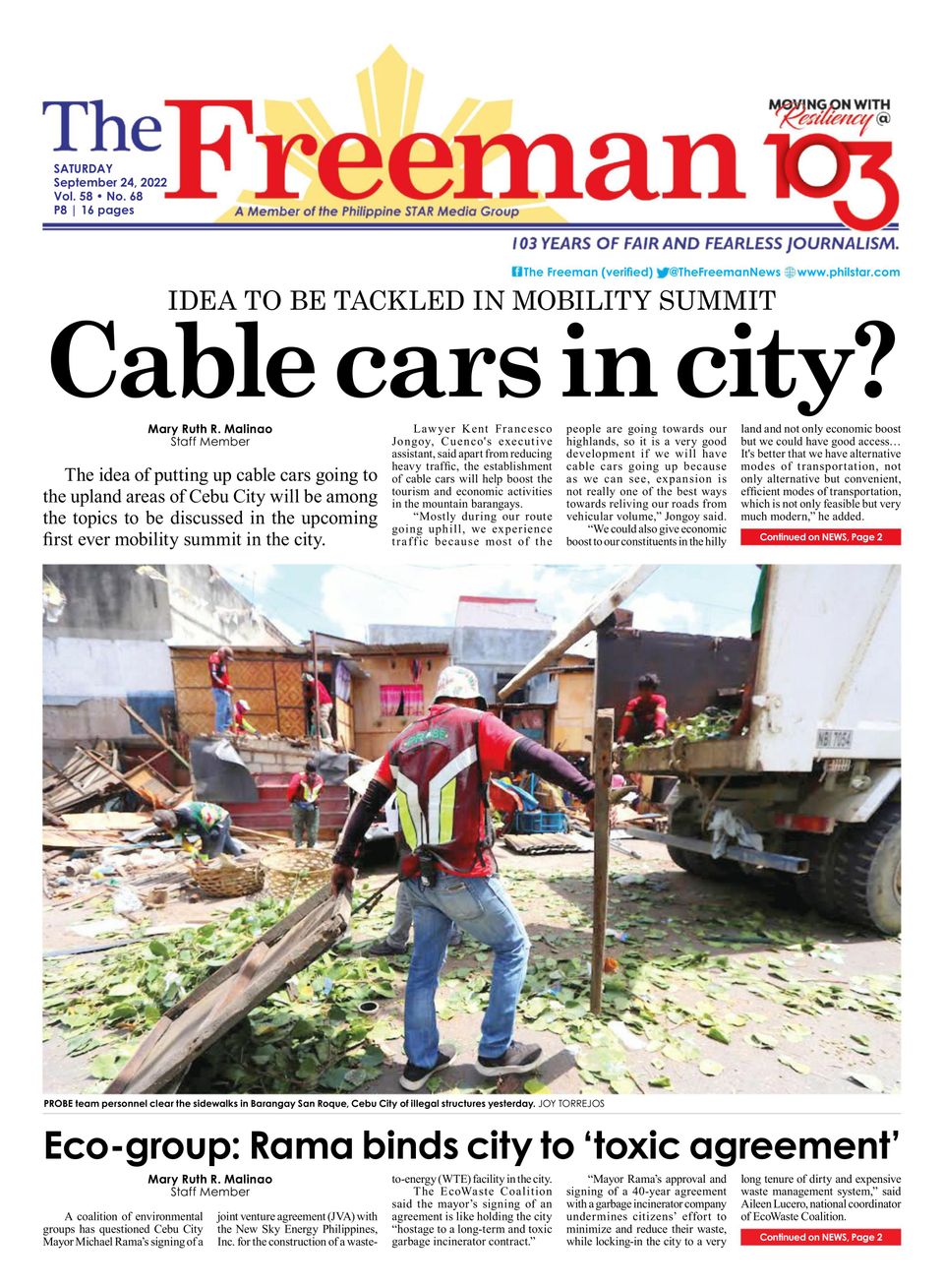 The Freeman-September 24, 2022 Newspaper - Get your Digital Subscription