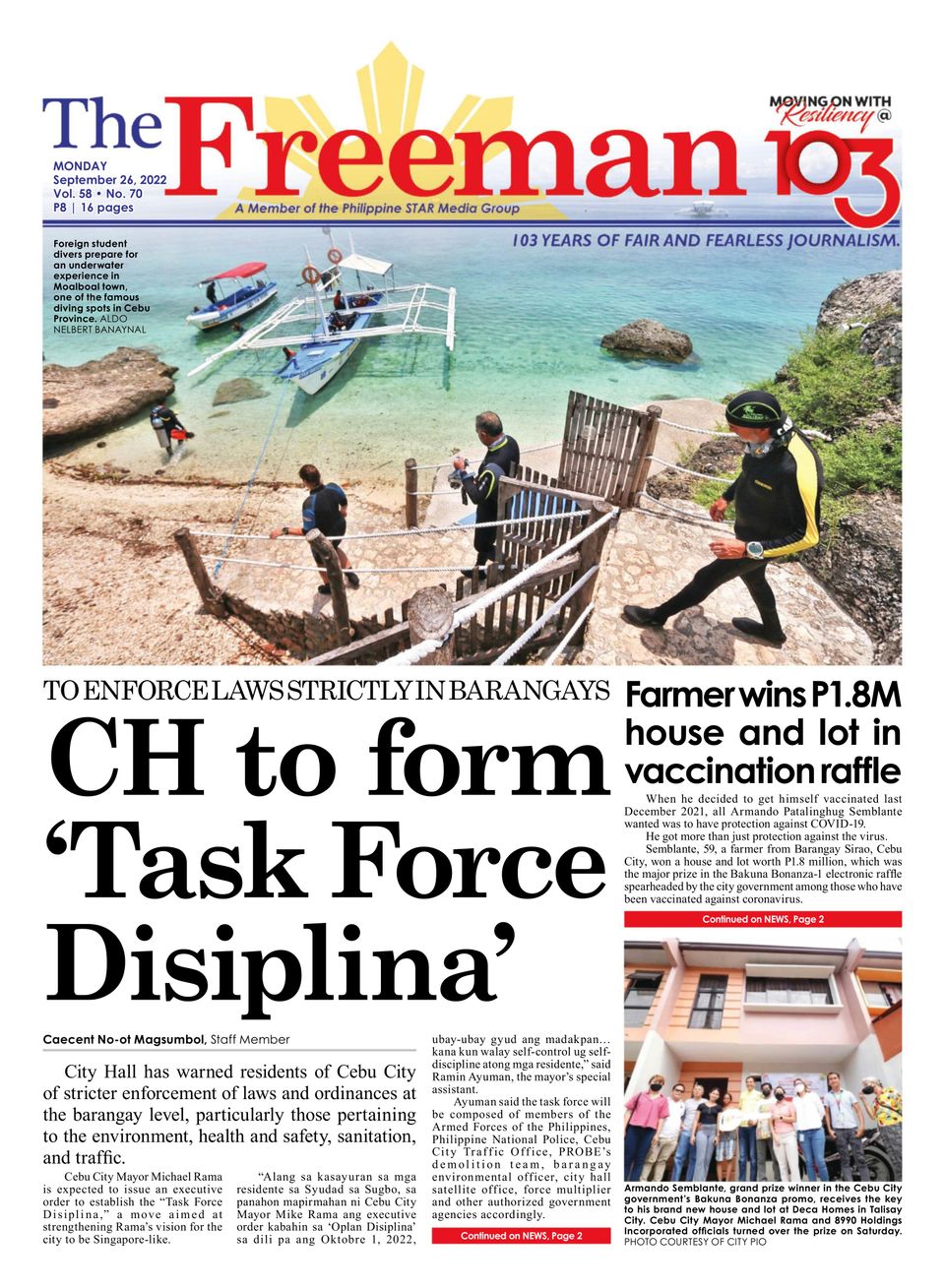 The Freeman-September 26, 2022 Newspaper - Get your Digital Subscription