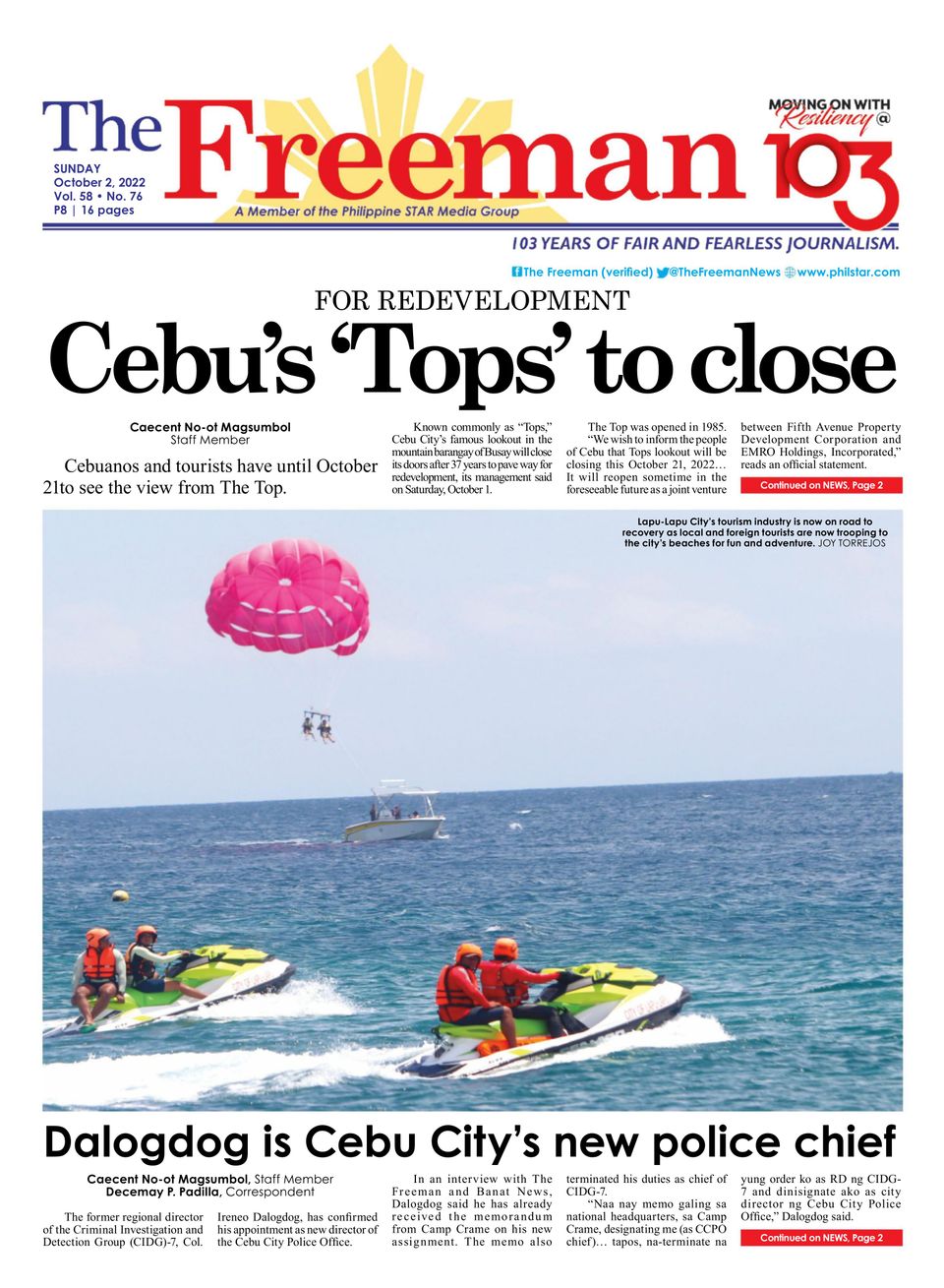The Freeman-October 02, 2022 Newspaper - Get your Digital Subscription