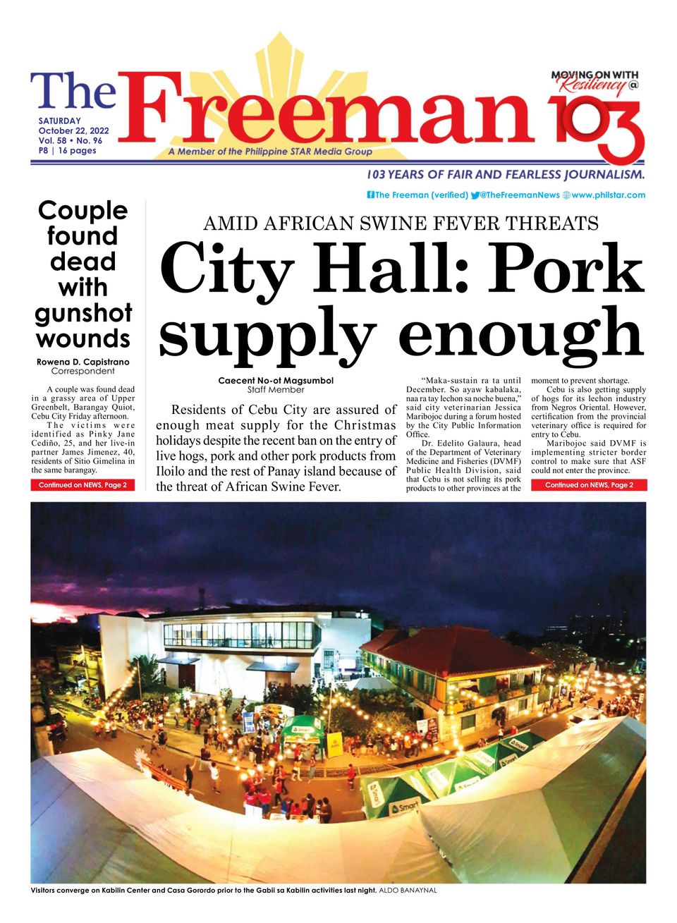 The Freeman-October 22, 2022 Newspaper - Get your Digital Subscription