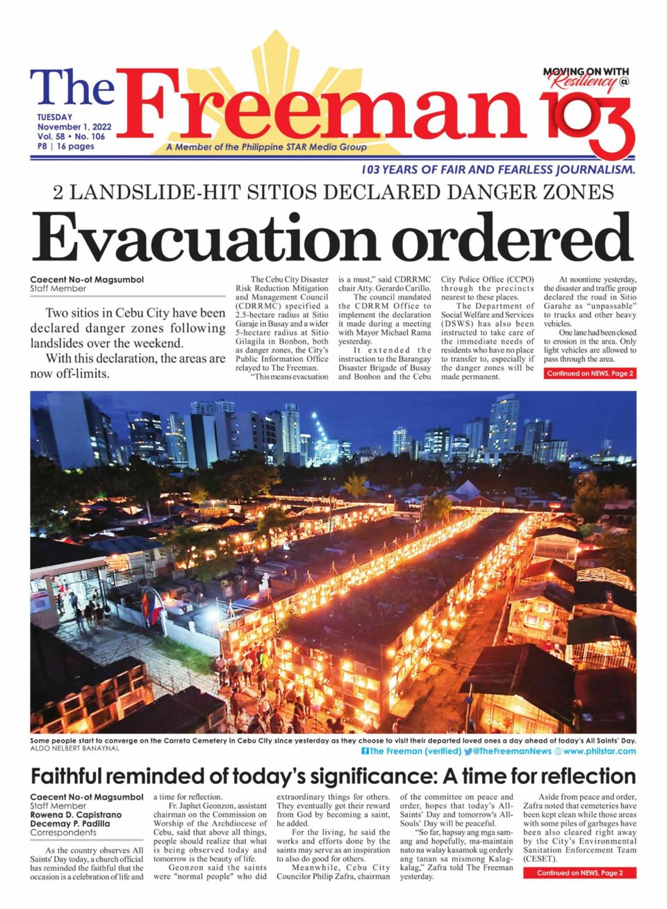 The Freeman-November 01, 2022 Newspaper - Get your Digital Subscription