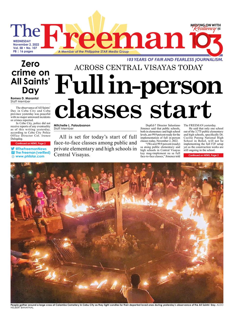 The Freeman-November 02, 2022 Newspaper - Get your Digital Subscription