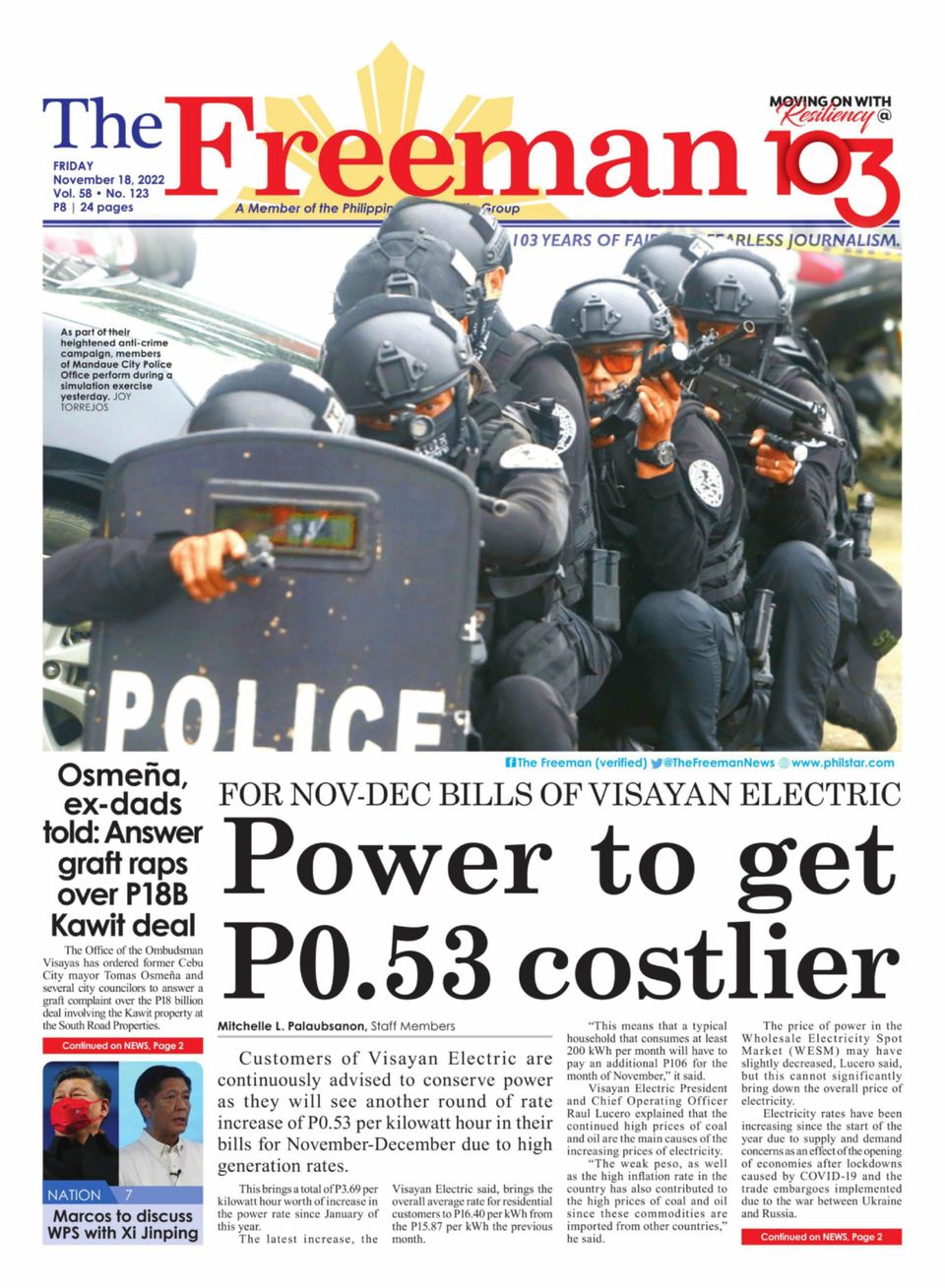 The Freeman-November 18, 2022 Newspaper - Get your Digital Subscription