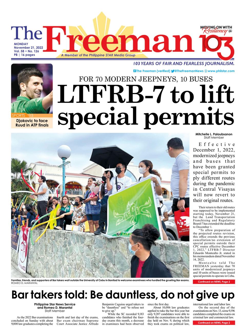 The Freeman-November 21, 2022 Newspaper - Get your Digital Subscription
