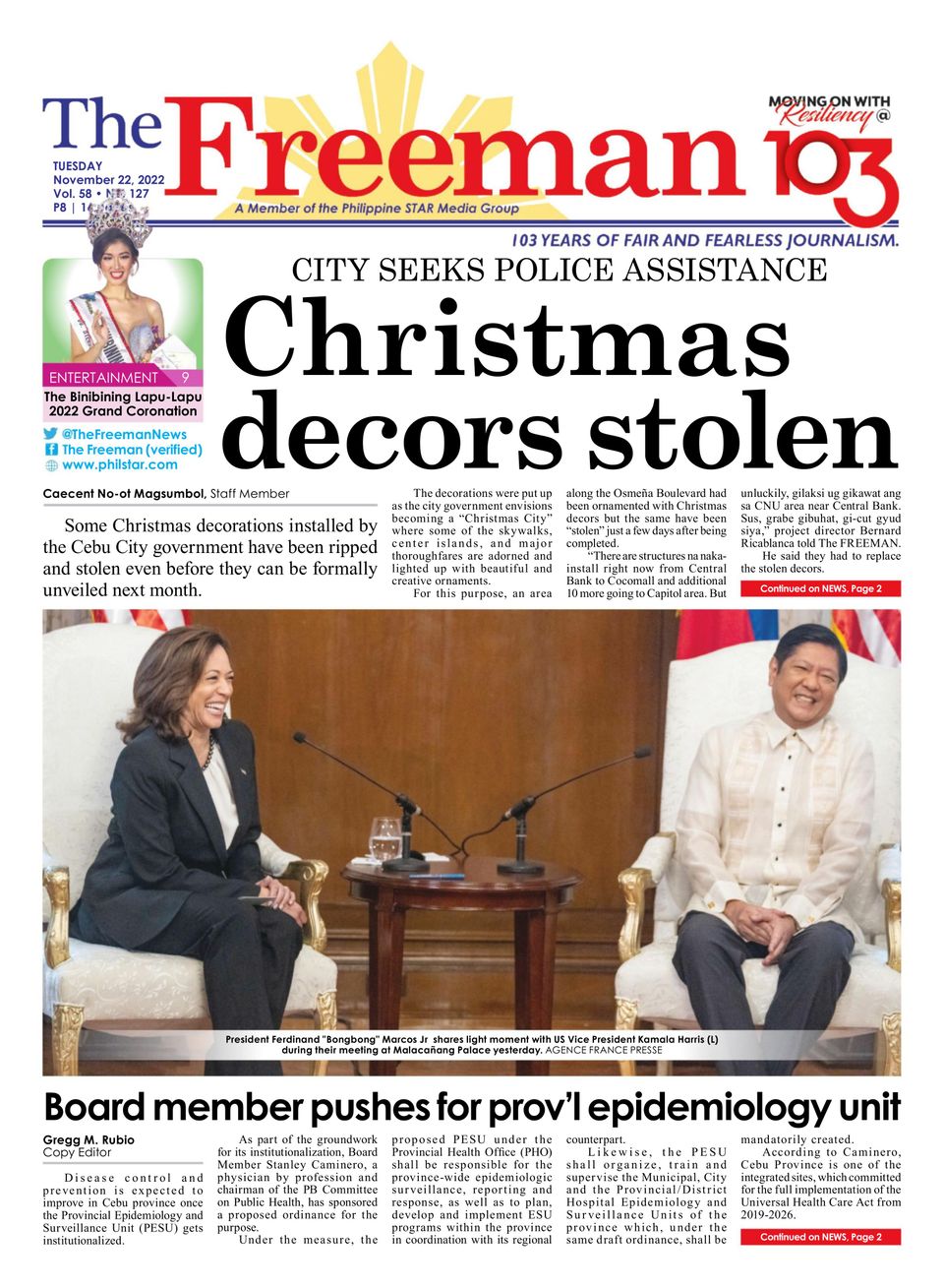The Freeman-November 22, 2022 Newspaper - Get your Digital Subscription