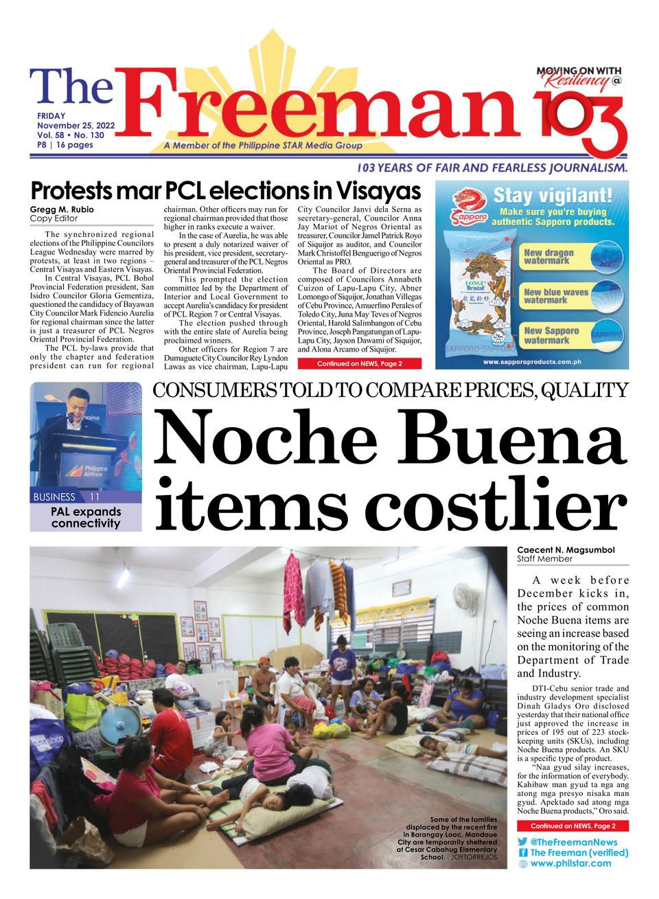 The Freeman-November 25, 2022 Newspaper - Get your Digital Subscription