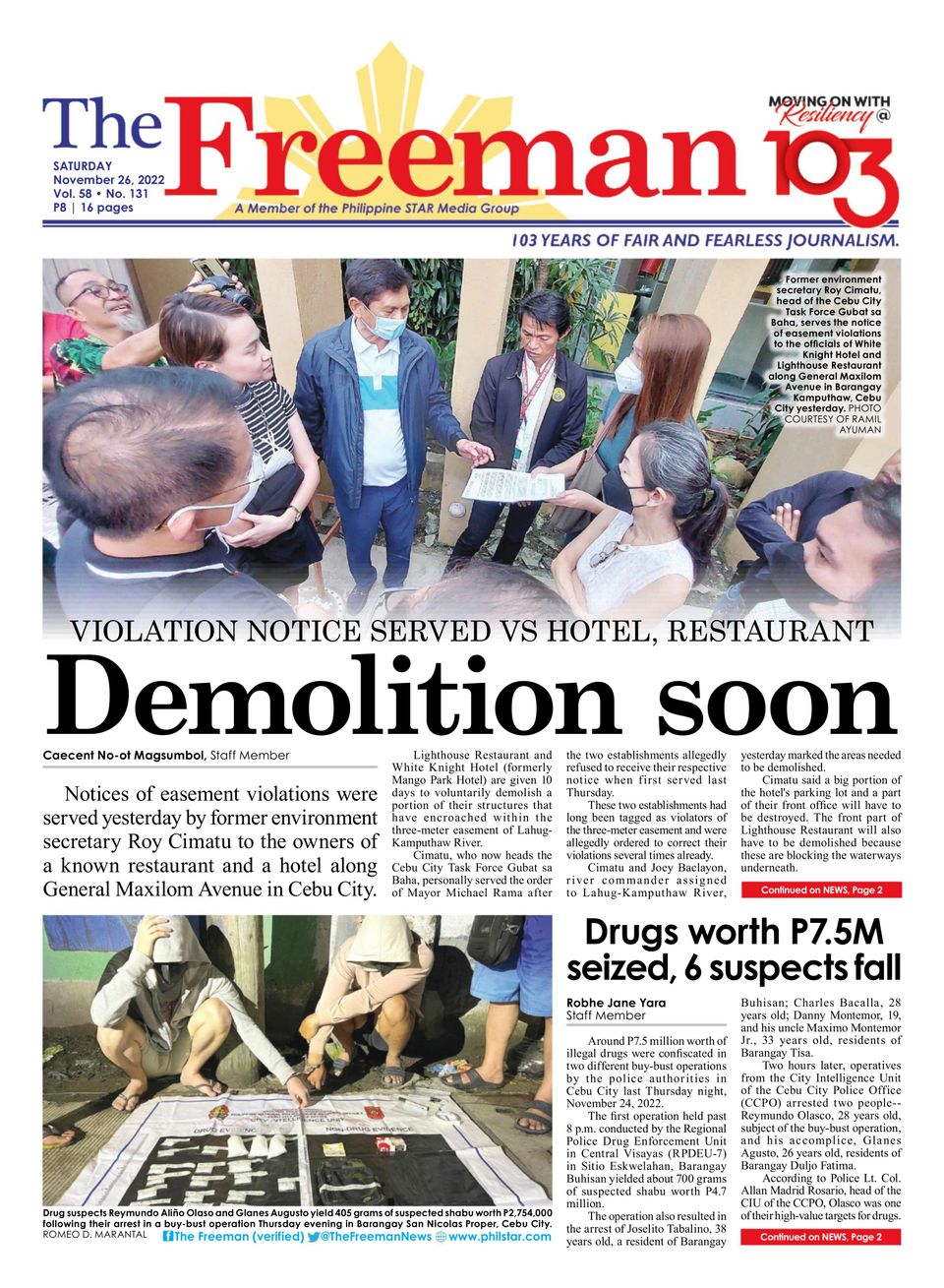 The Freeman-November 26, 2022 Newspaper - Get your Digital Subscription