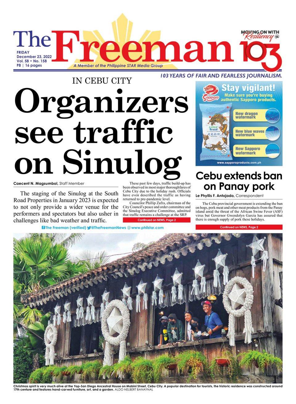 The Freeman-December 23, 2022 Newspaper - Get your Digital Subscription