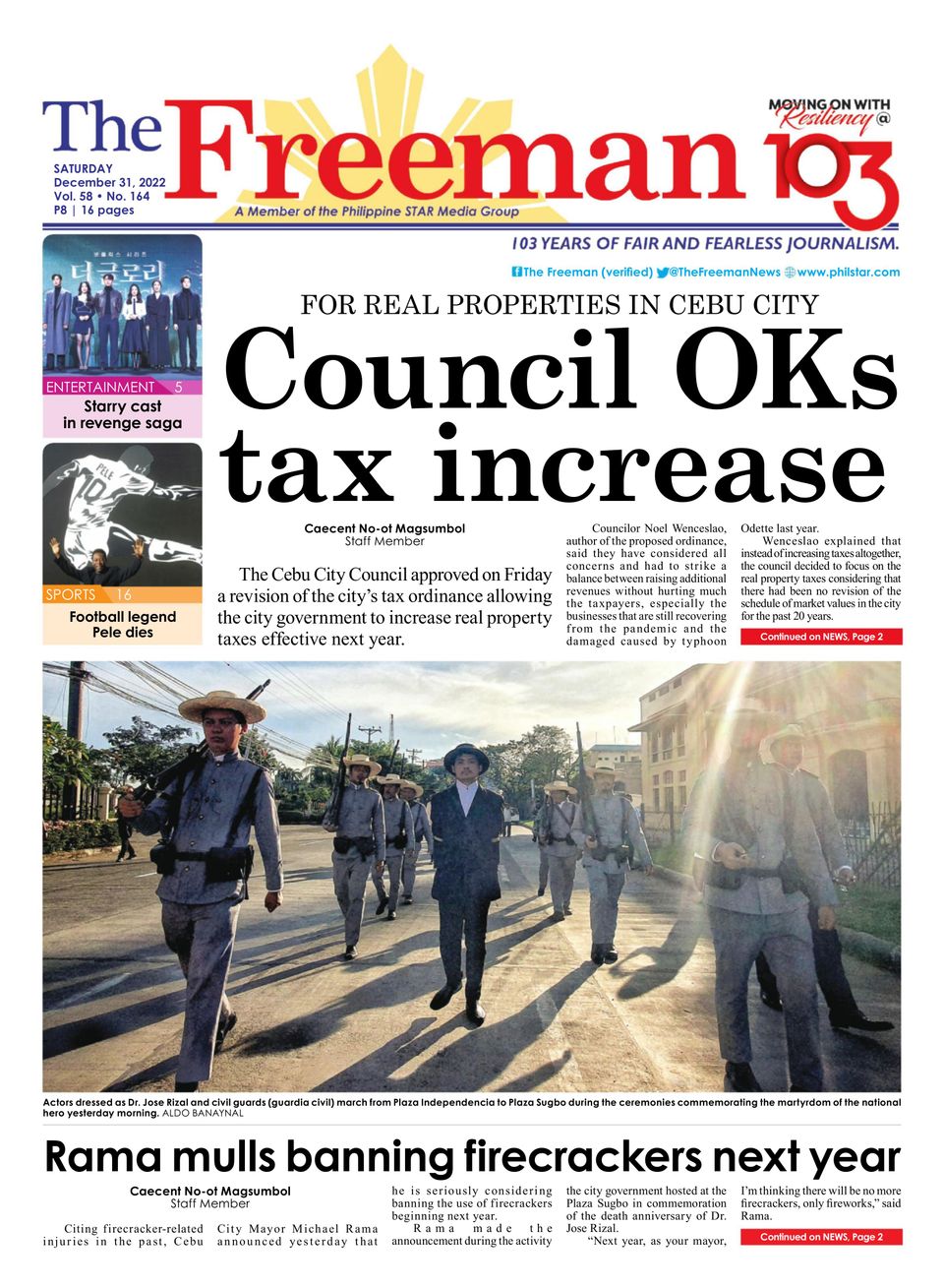 The Freeman-December 31, 2022 Newspaper - Get your Digital Subscription