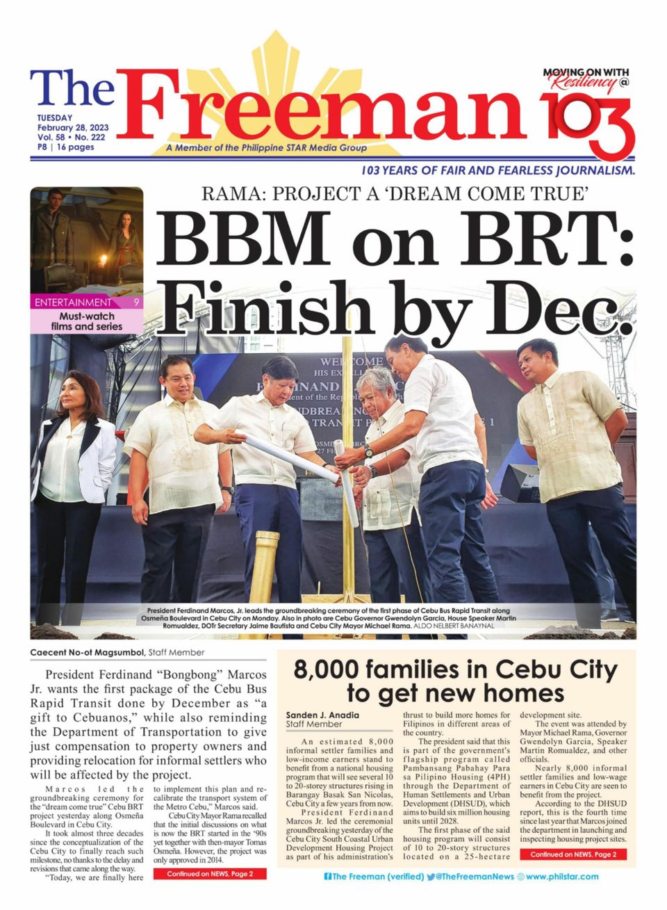 The Freeman-February 28, 2023 Newspaper - Get your Digital Subscription
