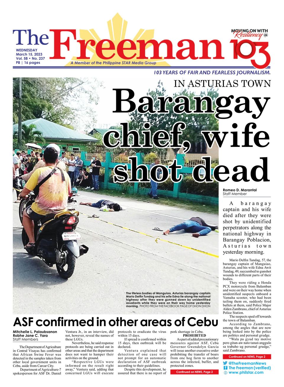 The Freeman-March 15, 2023 Newspaper - Get your Digital Subscription