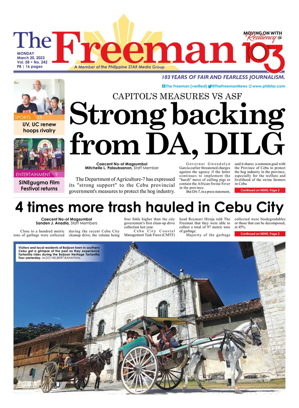 The Freeman-March 20, 2023 Newspaper - Get your Digital Subscription
