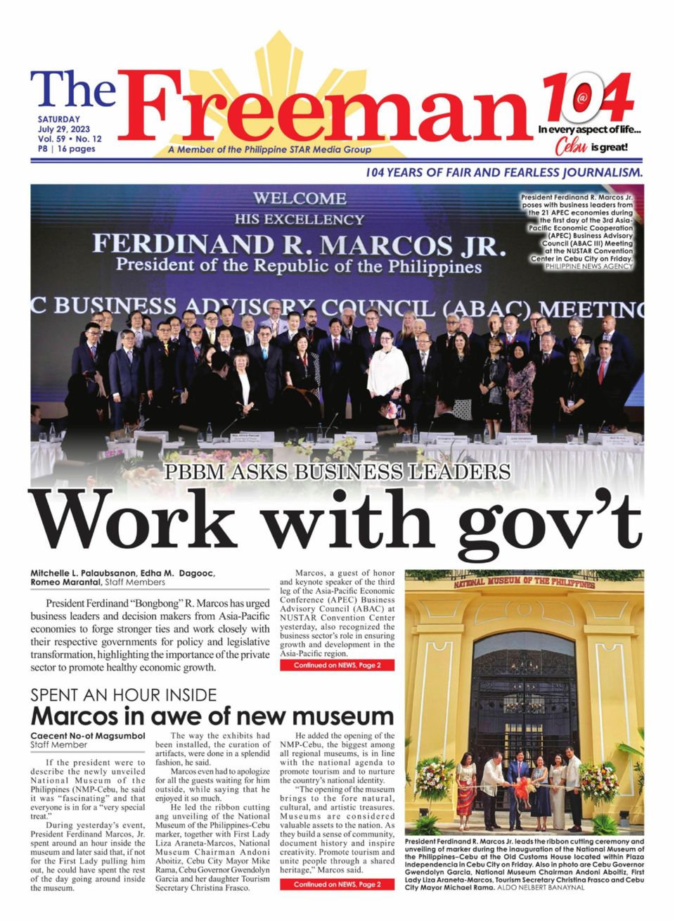 The Freeman-July 29, 2023 Newspaper - Get your Digital Subscription