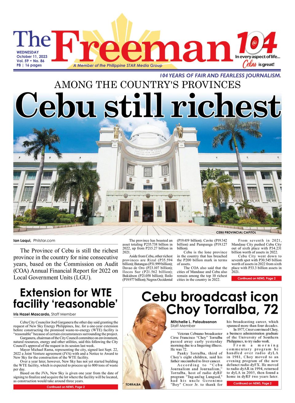 The Freeman Newspaper - Get your Digital Subscription