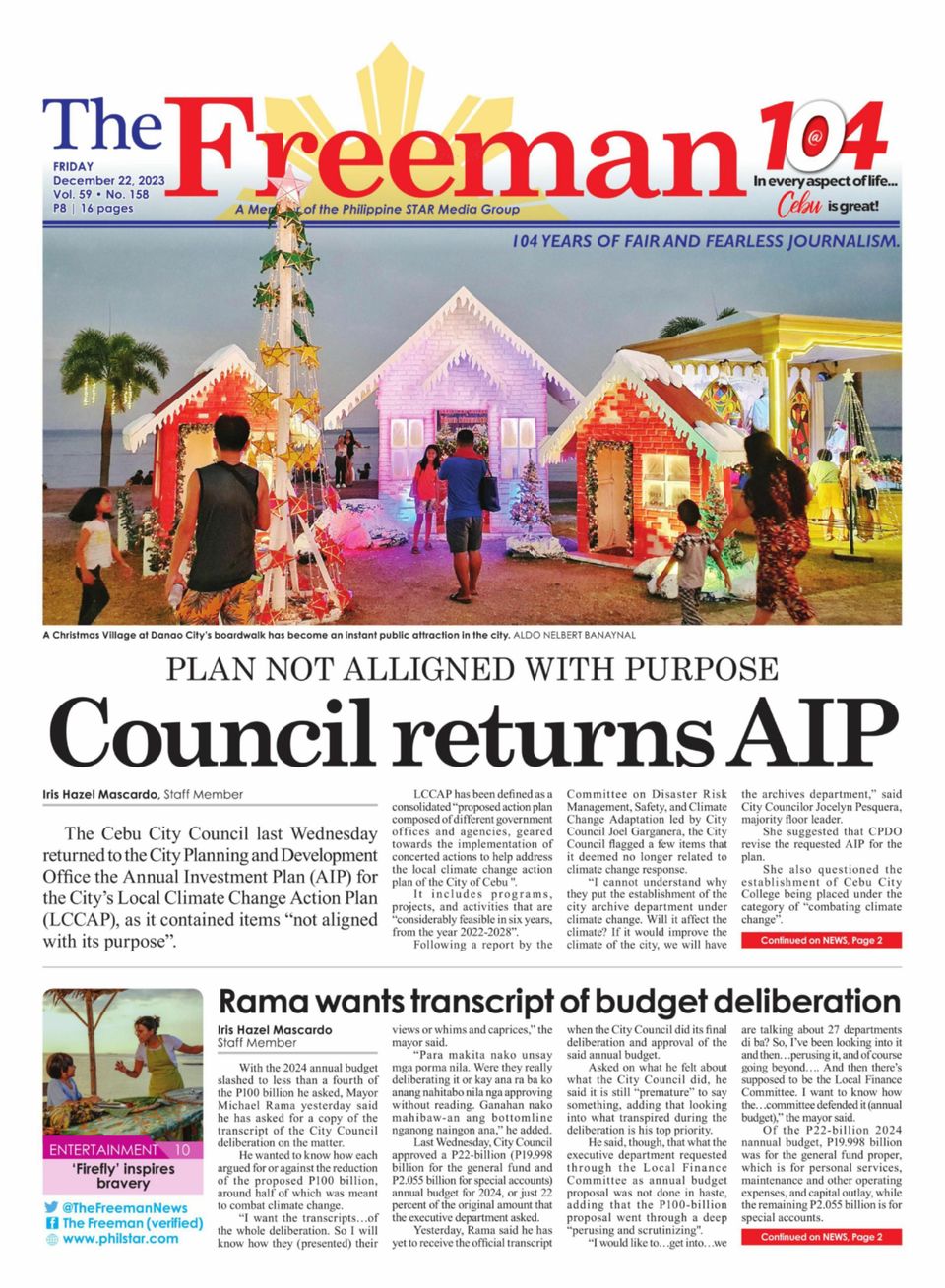 Get digital access to The Freeman - December 22, 2023 issue | Magzter.com