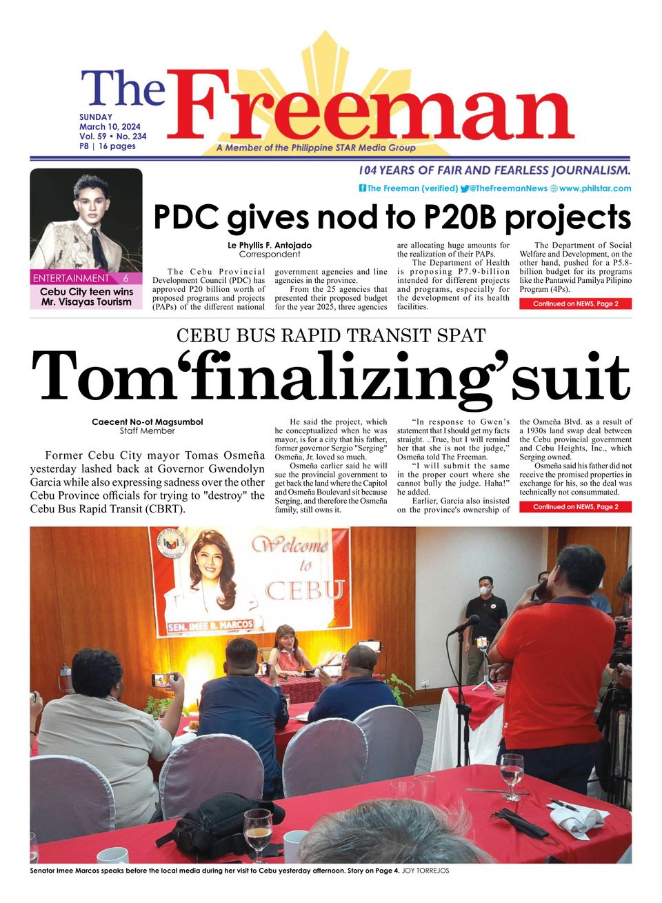 The Freeman-March 10, 2024 Newspaper - Get your Digital Subscription