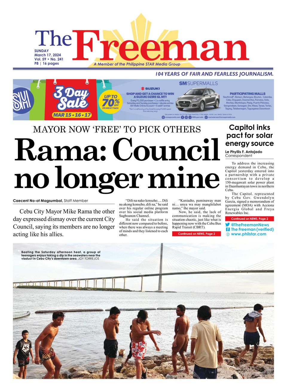 The Freeman-March 17, 2024 Newspaper - Get your Digital Subscription