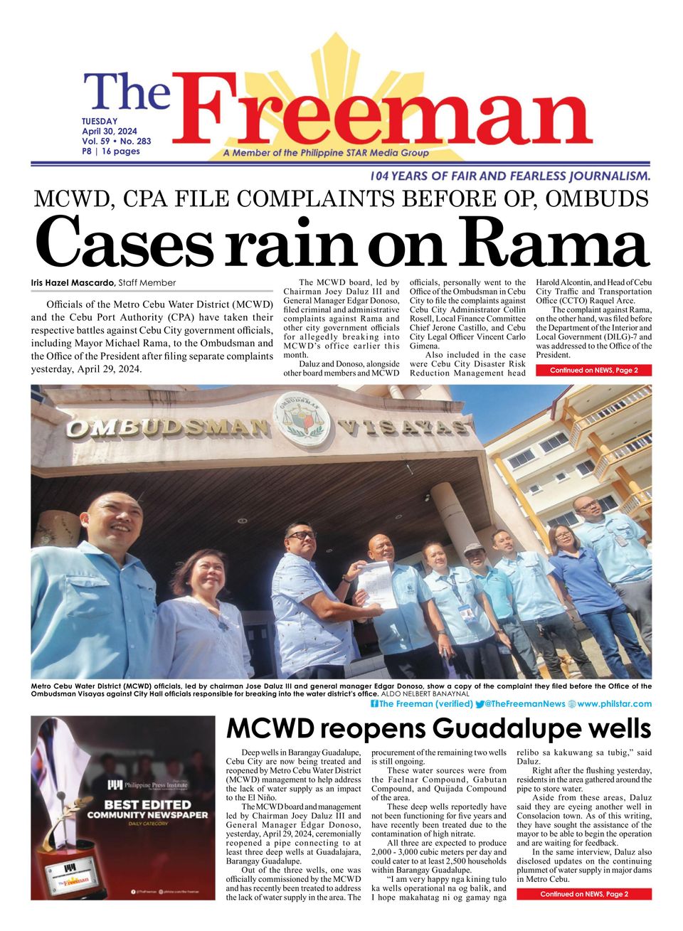 The Freeman-April 30, 2024 Newspaper - Get your Digital Subscription