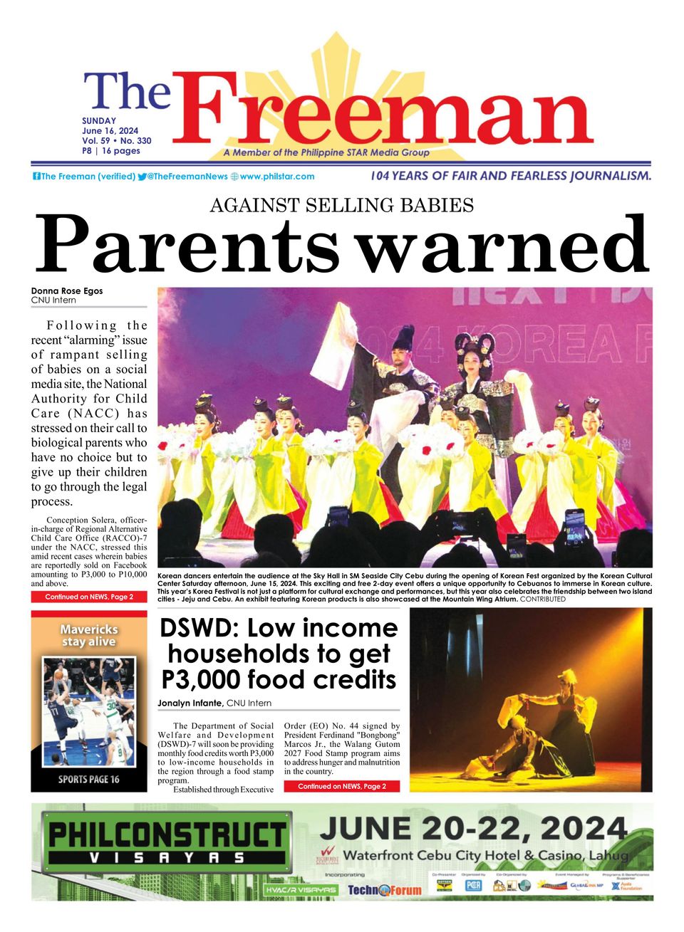 The Freeman-June 16, 2024 Newspaper - Get your Digital Subscription