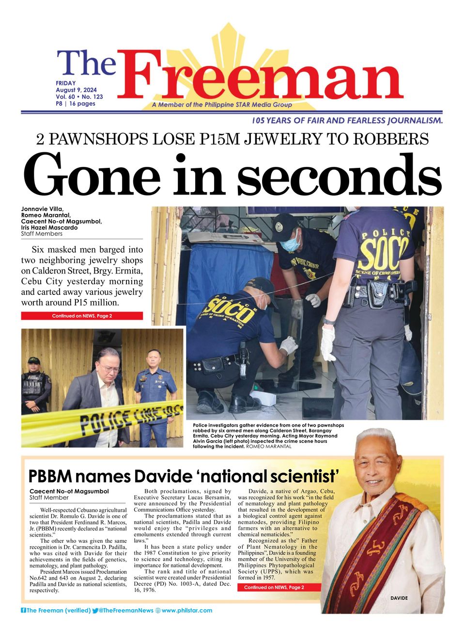 Get digital access to The Freeman - August 09, 2024 issue | Magzter.com