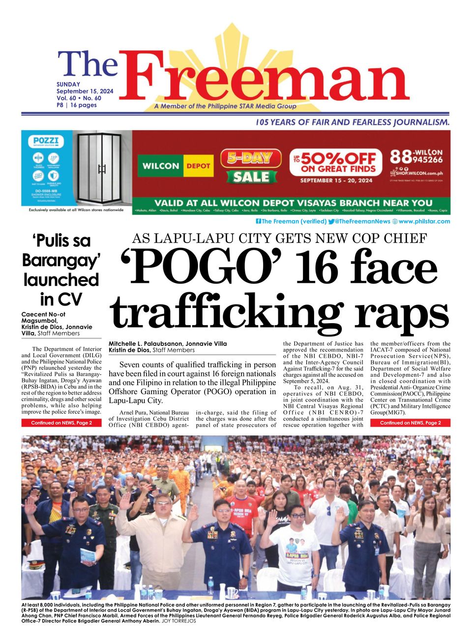 The Freeman-September 15, 2024 Newspaper - Get your Digital Subscription