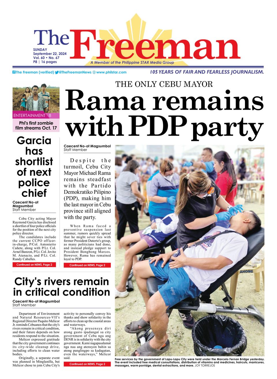 Get digital access to The Freeman - September 22, 2024 issue | Magzter.com