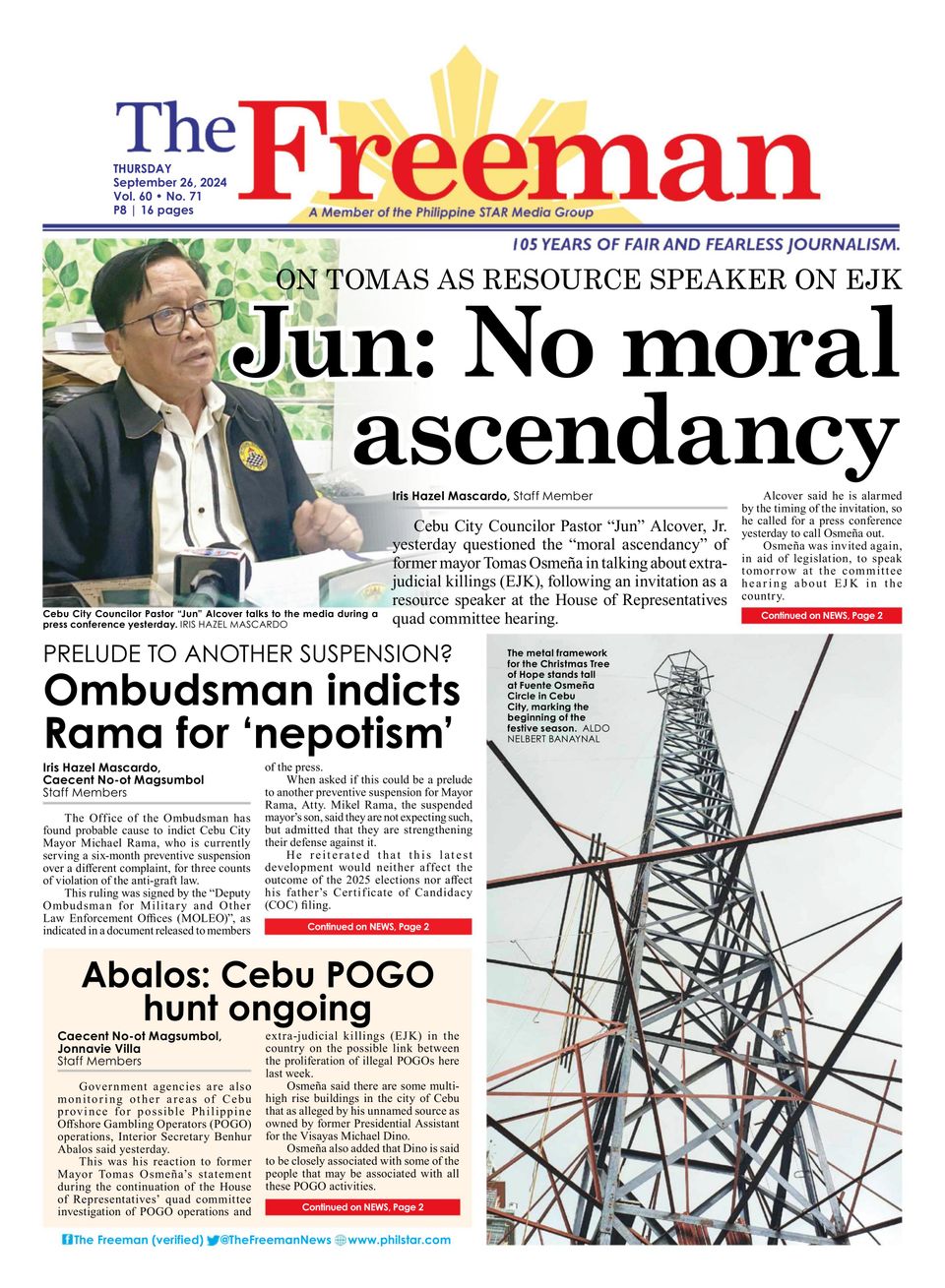 The Freeman Newspaper - Get your Digital Subscription
