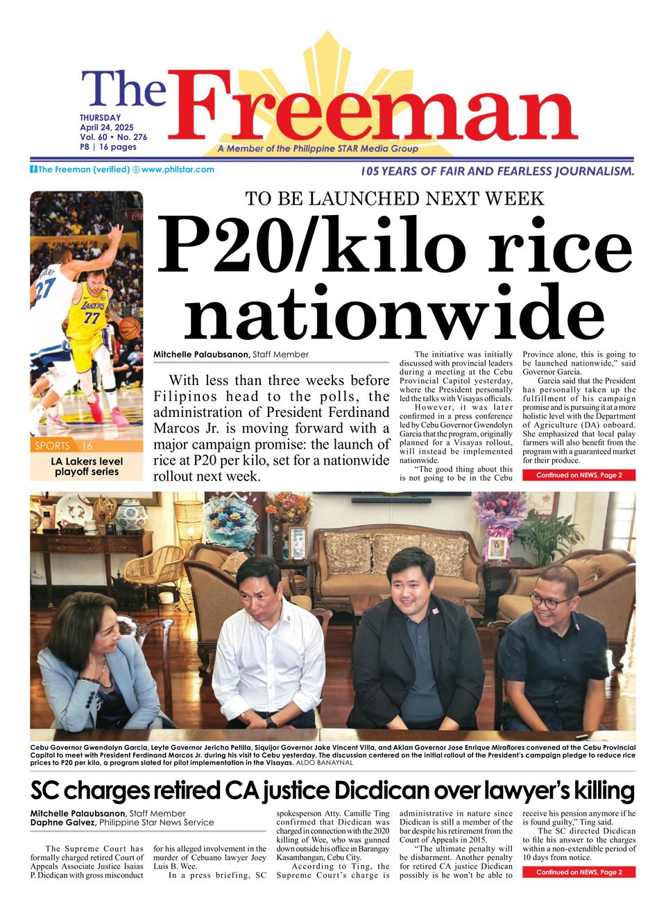 Get digital access to The Freeman Newspaper | Magzter.com
