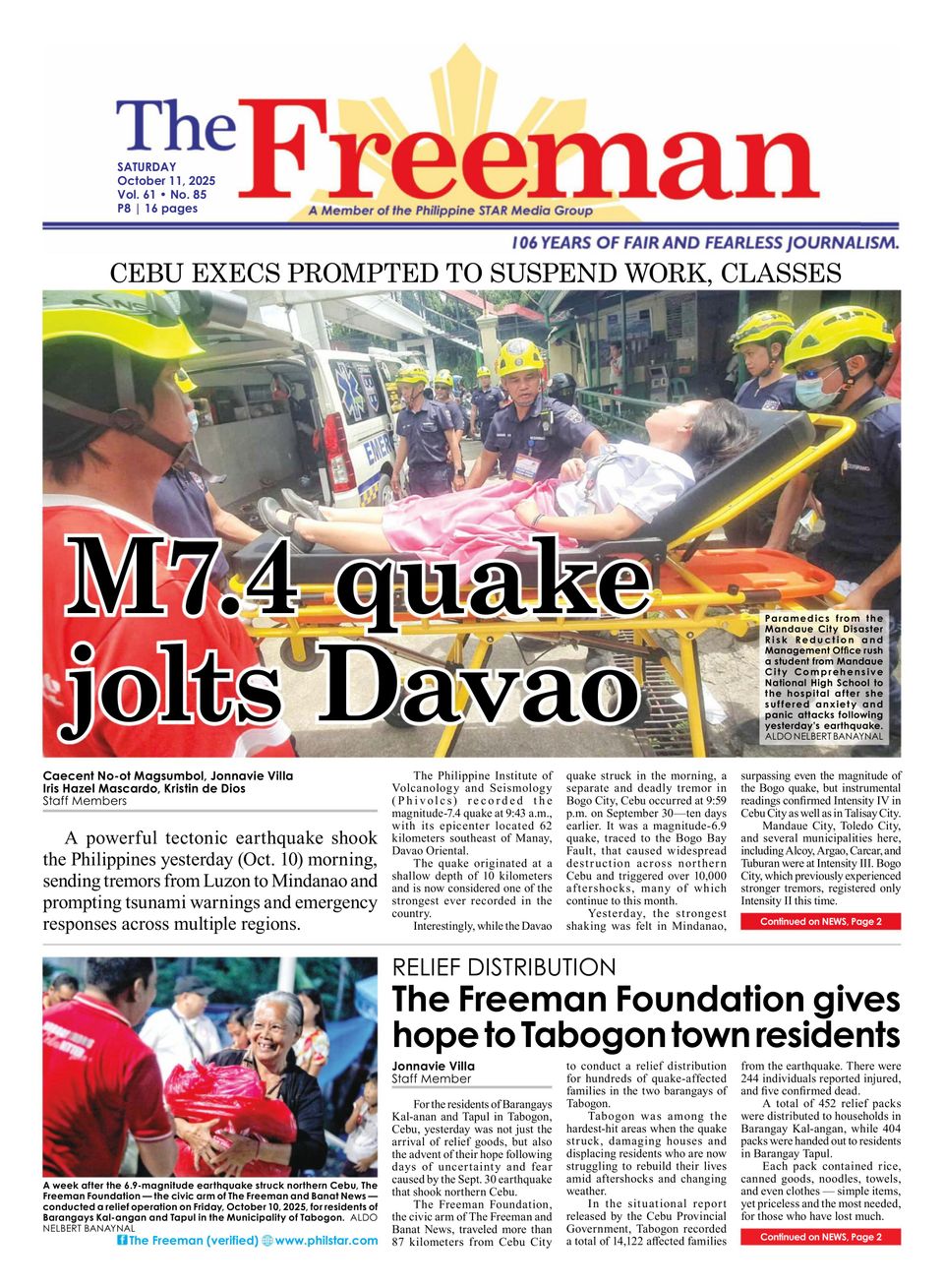 Get digital access to The Freeman Newspaper | Magzter.com