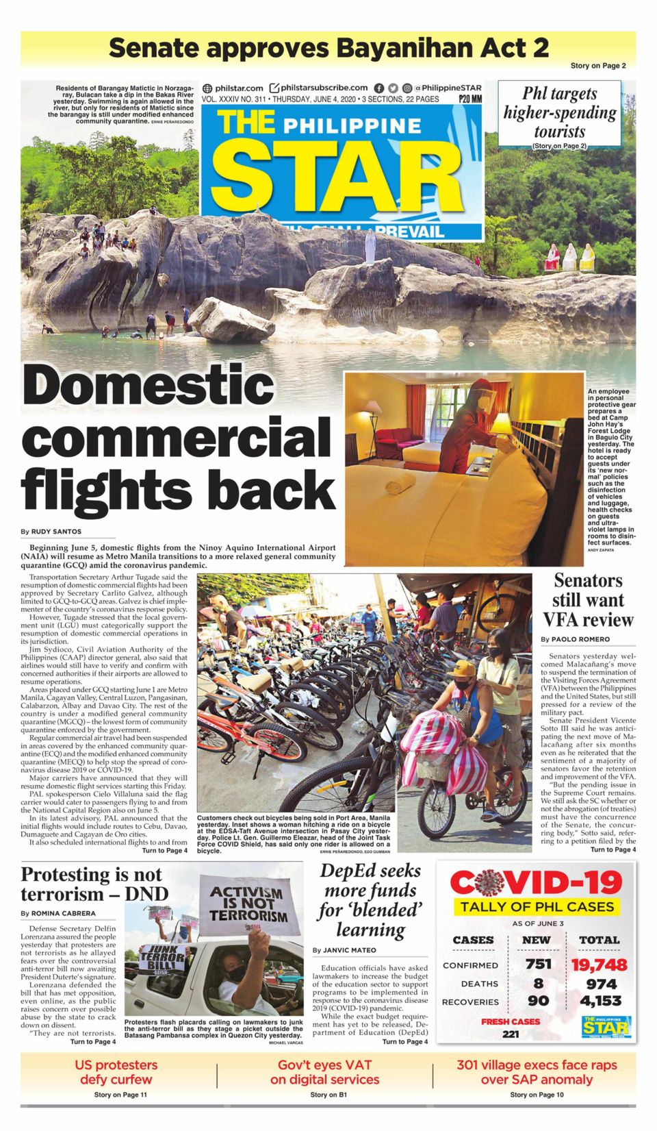 The Philippine Star-June 04, 2020 Newspaper - Get your Digital Subscription