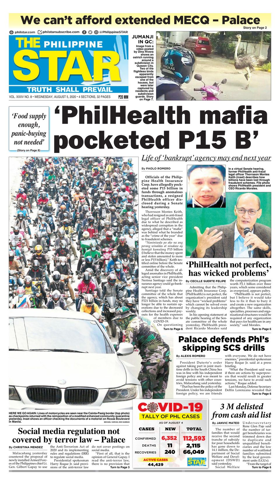 Get digital access to The Philippine Star - August 05, 2020 issue ...