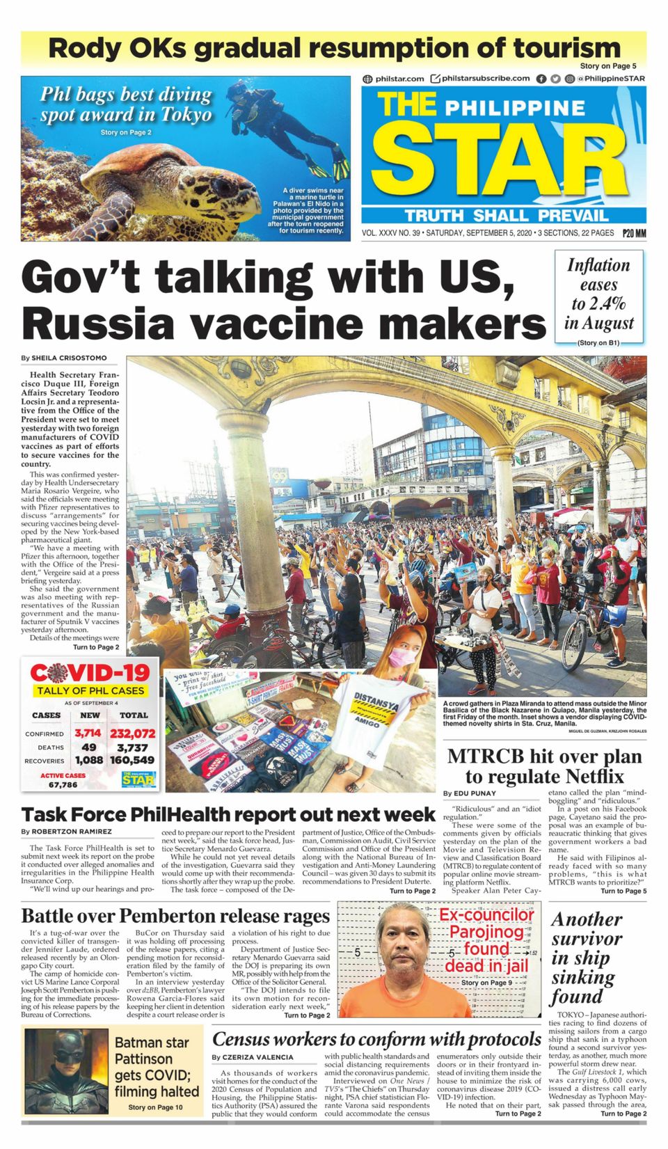 Get digital access to The Philippine Star - September 05, 2020 issue ...