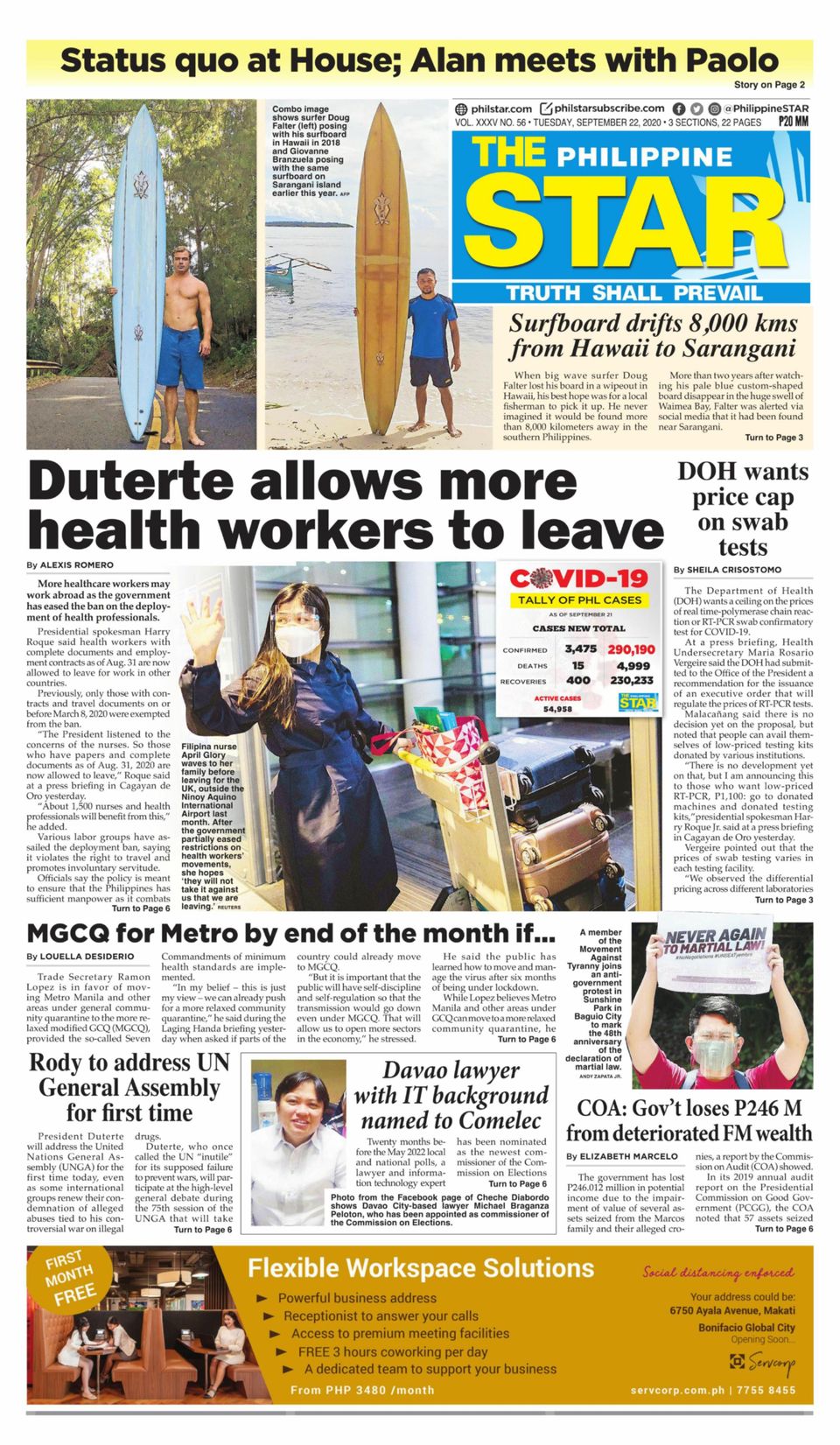 Get digital access to The Philippine Star - September 22, 2020 issue ...