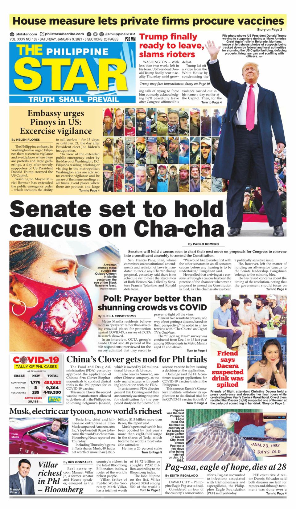 The Philippine Star-January 09, 2021 Newspaper