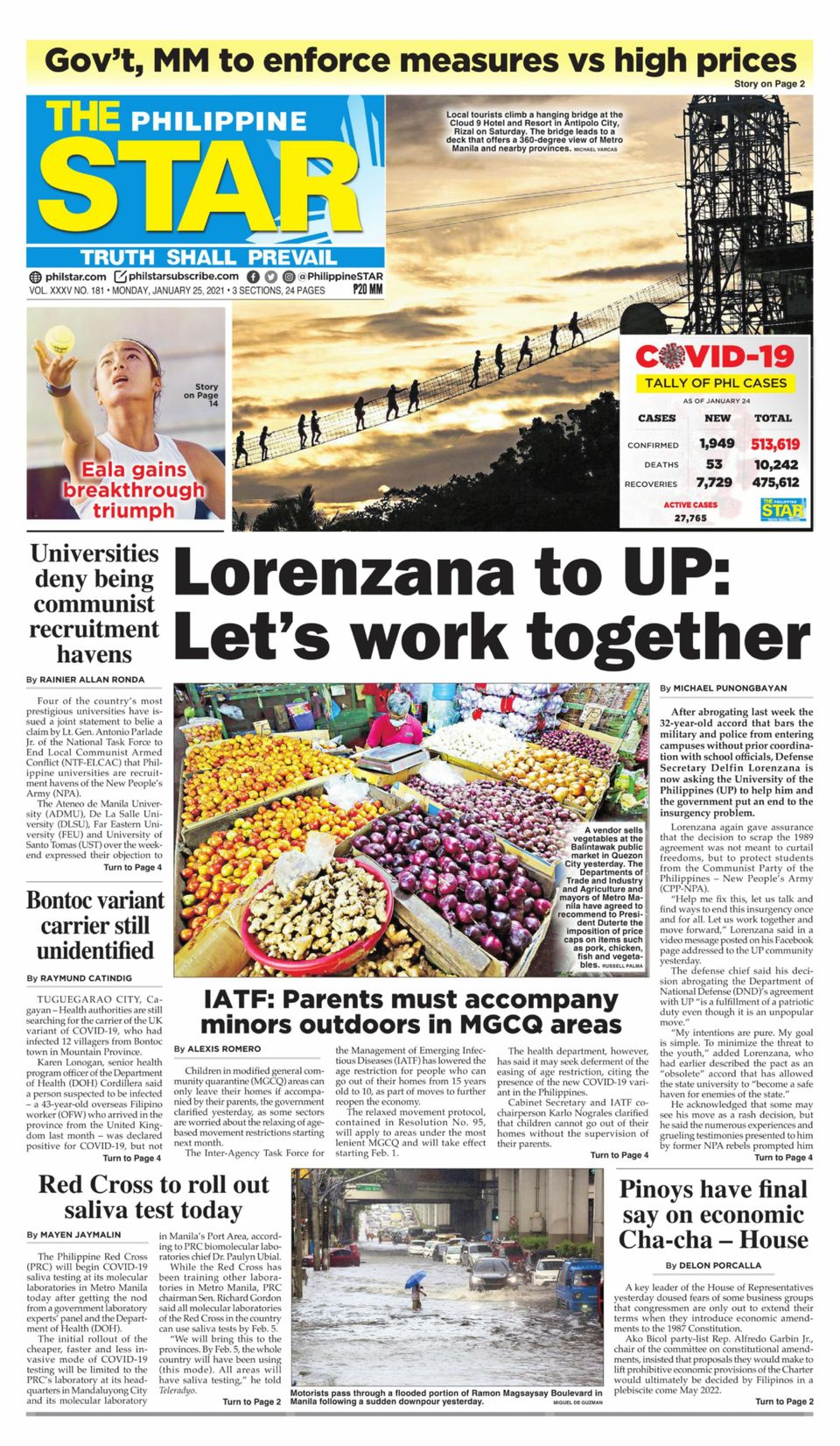 Get digital access to The Philippine Star - January 25, 2021 issue ...